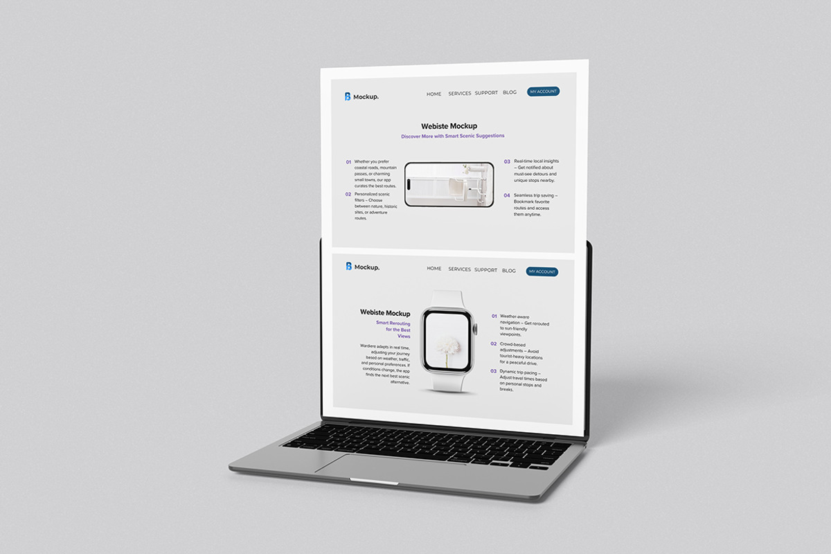 High Quality Website Mockup, a Device Mockup by swsi-studio