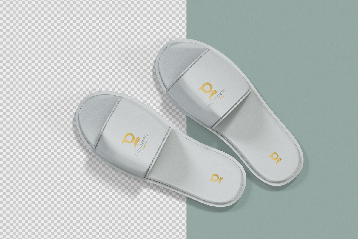 Slippers Mockup