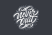 Never Quit, an Illustration by Doniel Worx