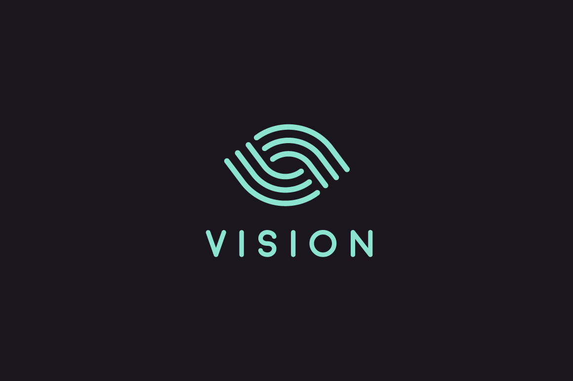 Vision eye logo, a Branding & Logo Template by Bureau