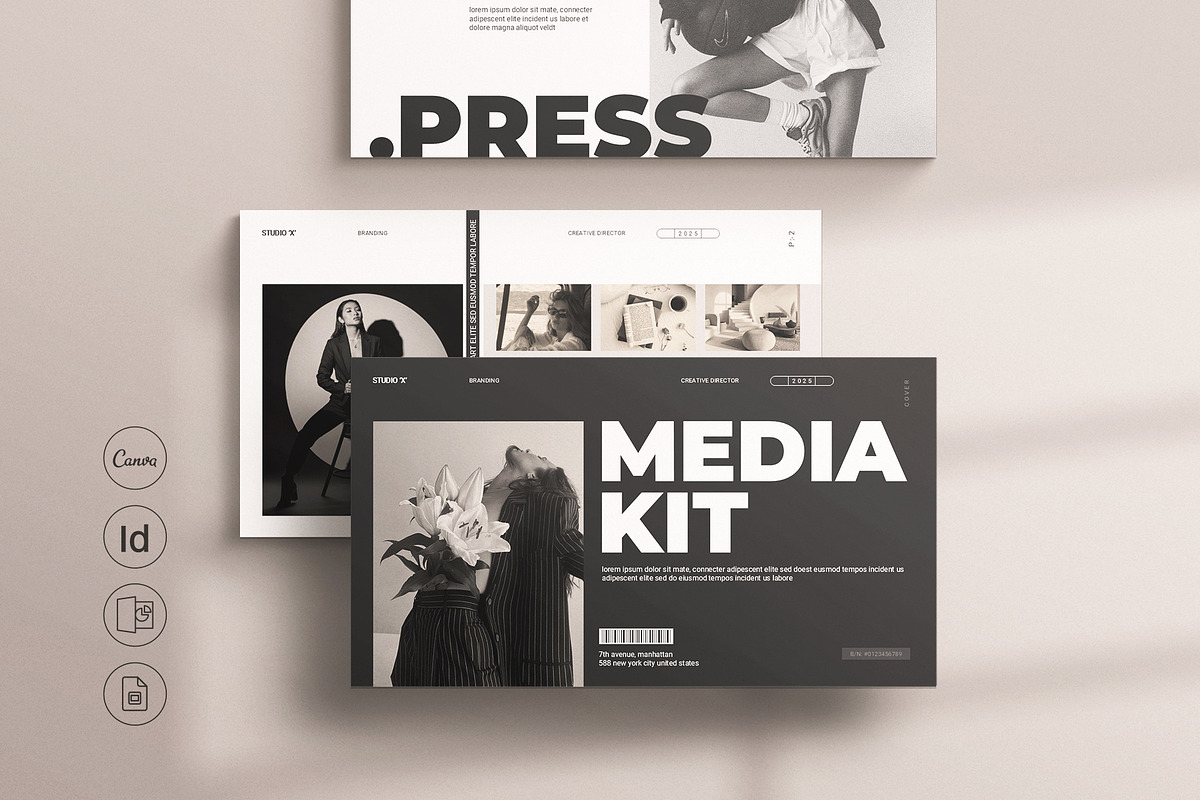 Media Kit Presentation Template