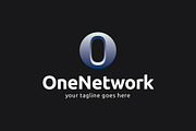 One Network Logo Template, a Branding & Logo Template by PixaSquare