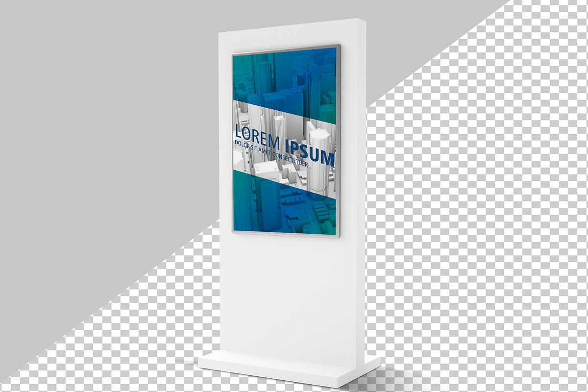 POI Display Mockup, a Device Mockup by McLittle Stock