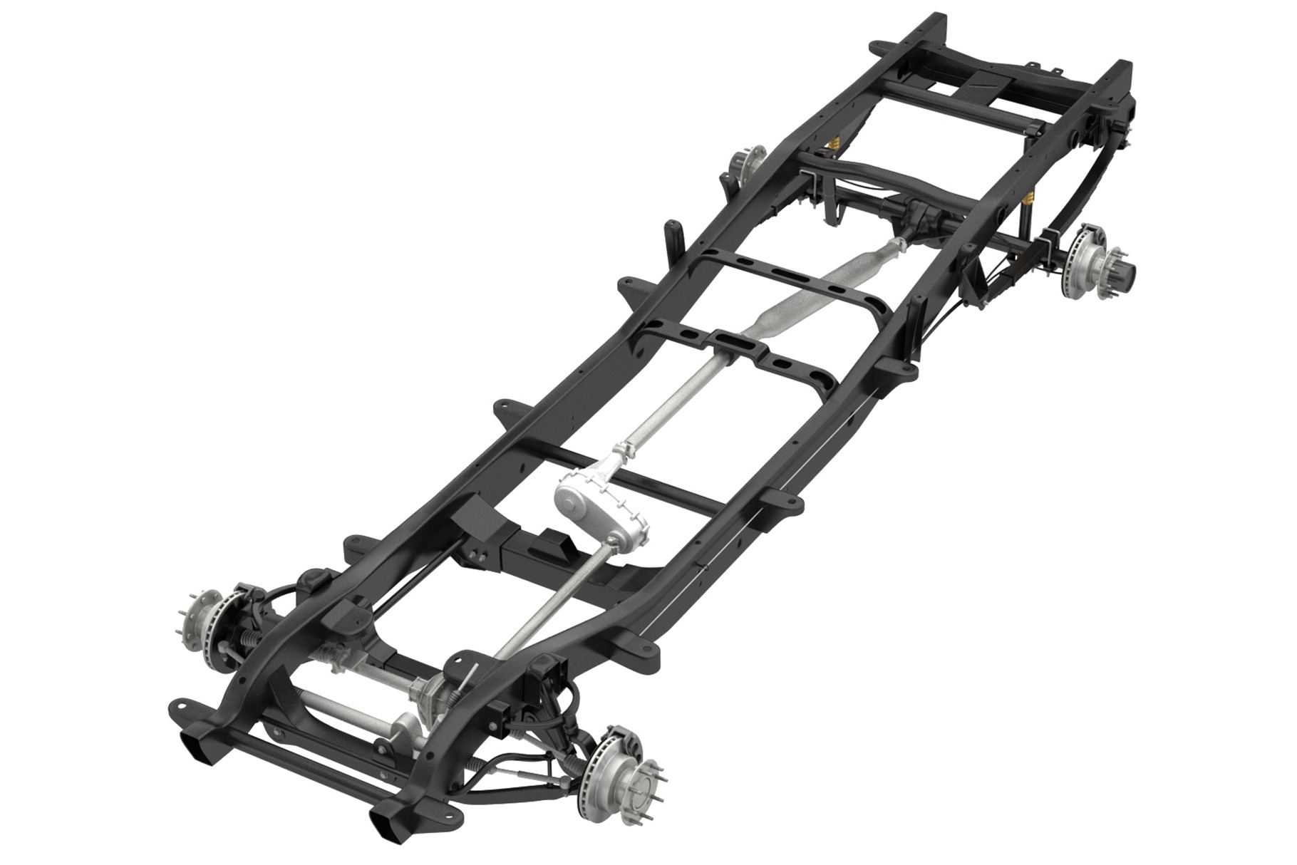 DUALLY PICKUP TRUCK CHASSIS 4WD IFS