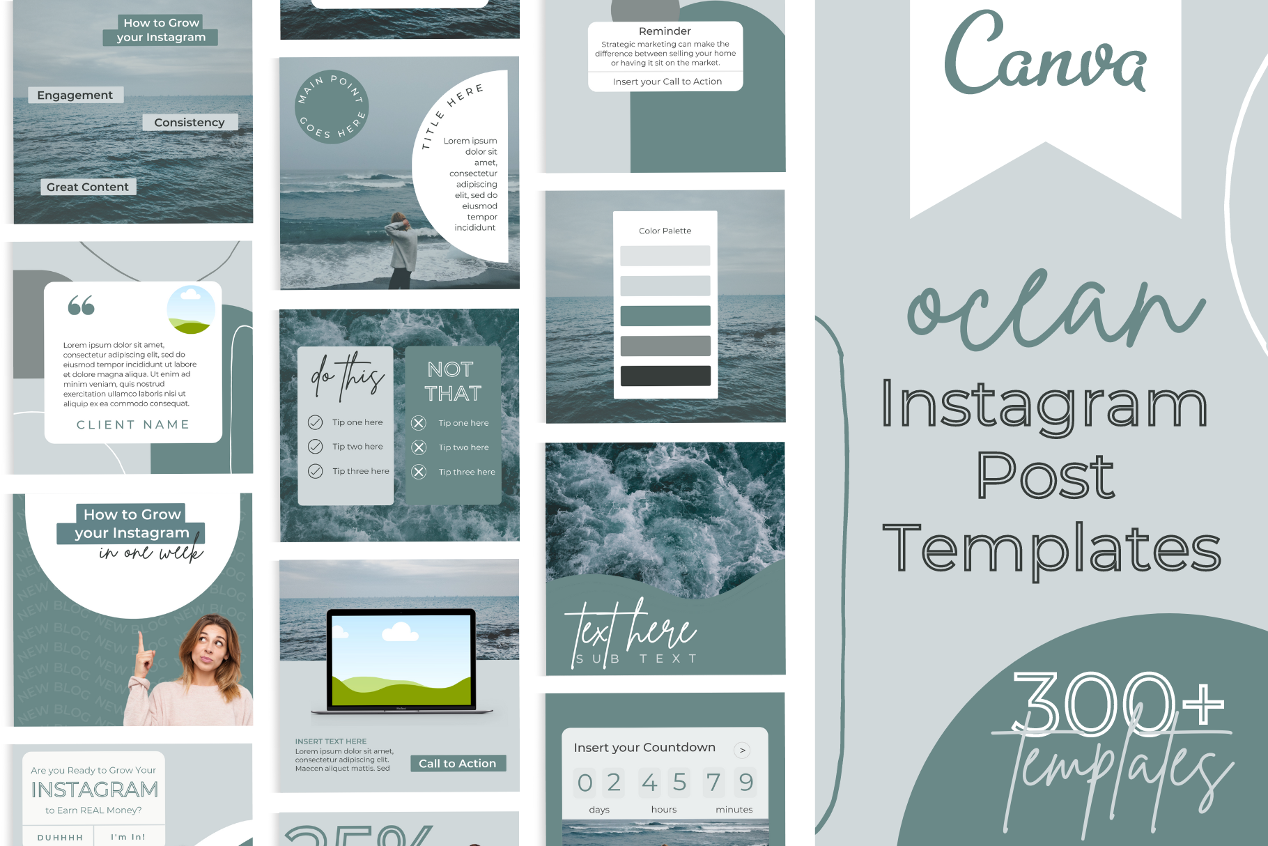 Instagram Post Templates Bundle