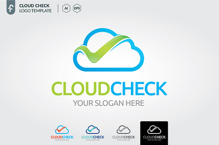 File Sharing Logo, a Branding & Logo Template by ft.studio