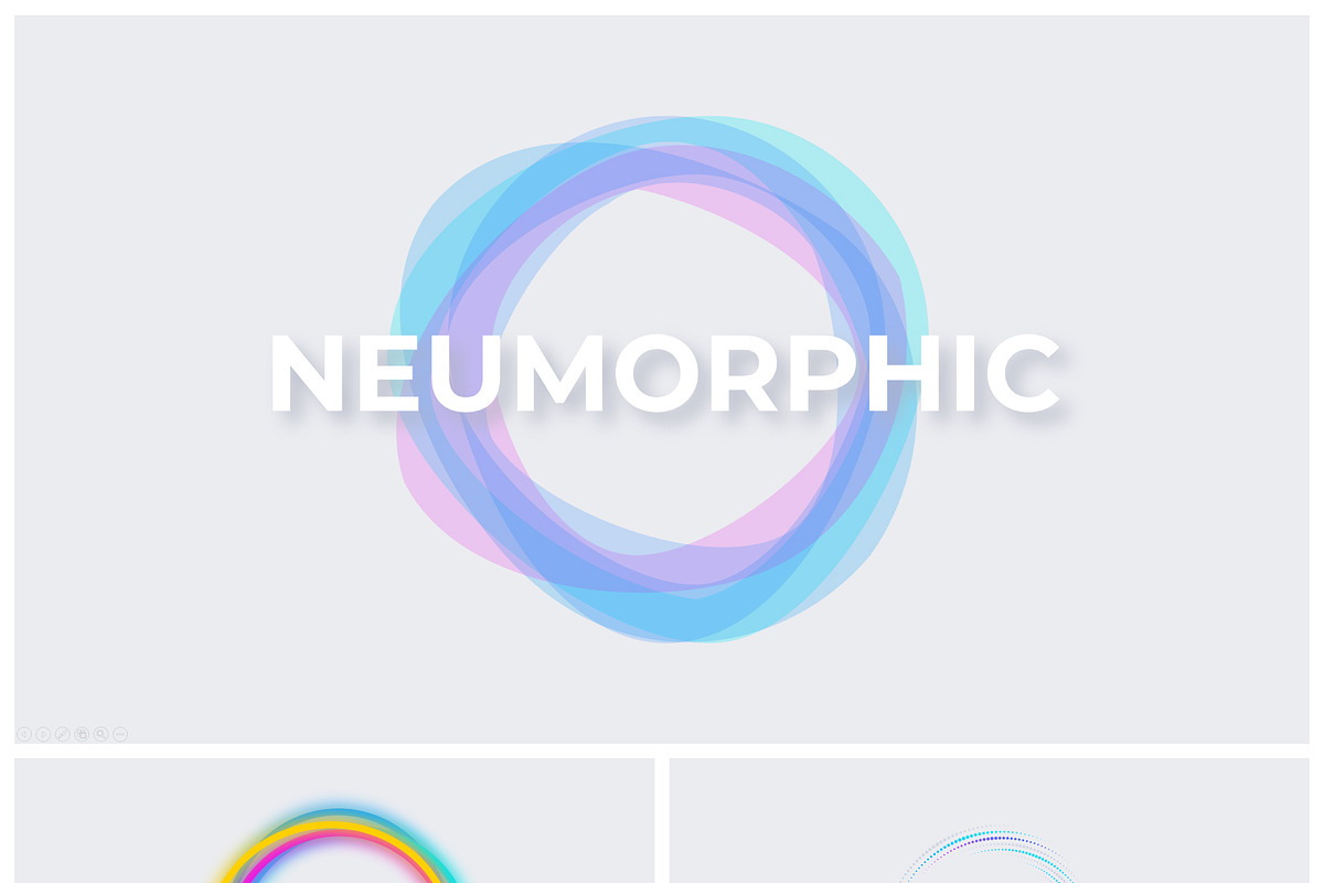 Neumorphism Animated Presentation | Creative Market