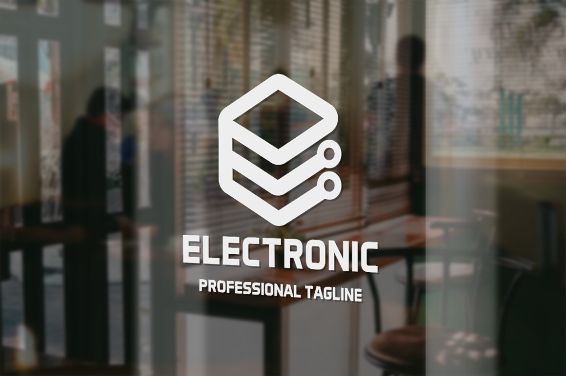 Letter E - Electronic Logo, a Branding & Logo Template by Design_Planet