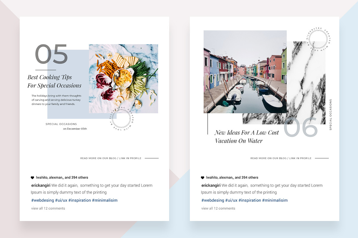 2 for 1 BUNDLE - ANIMATED Insta Pack, a Social Media Template by ...