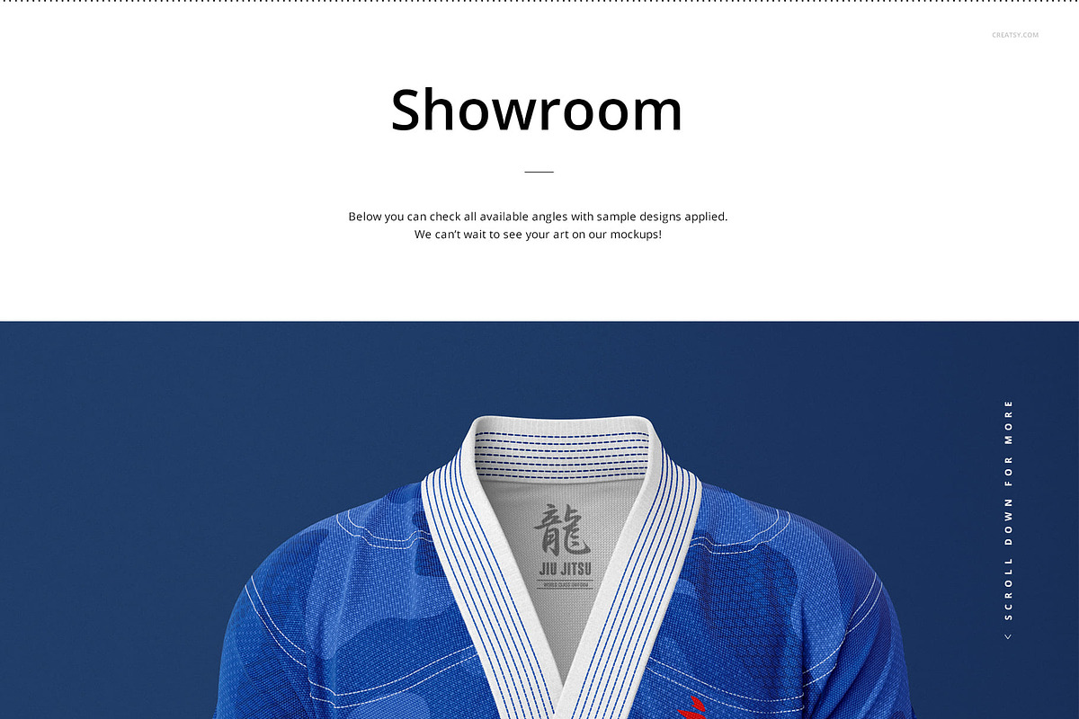 Brazilian Jiu Jitsu GI Mockup, an Apparel Mockup by creatsy5