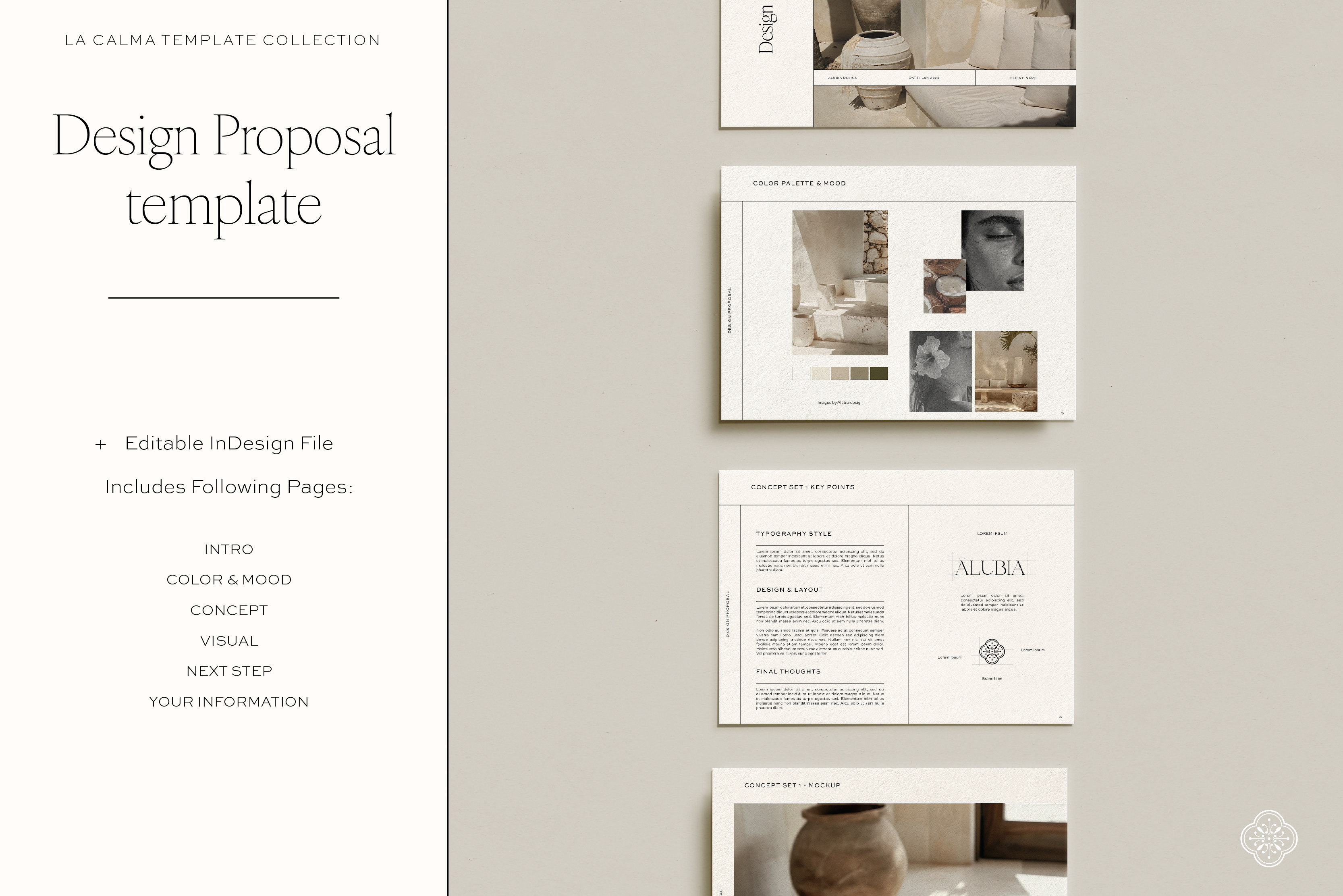 La Calma - Design Proposal Template, a Presentation Template by Alubia ...