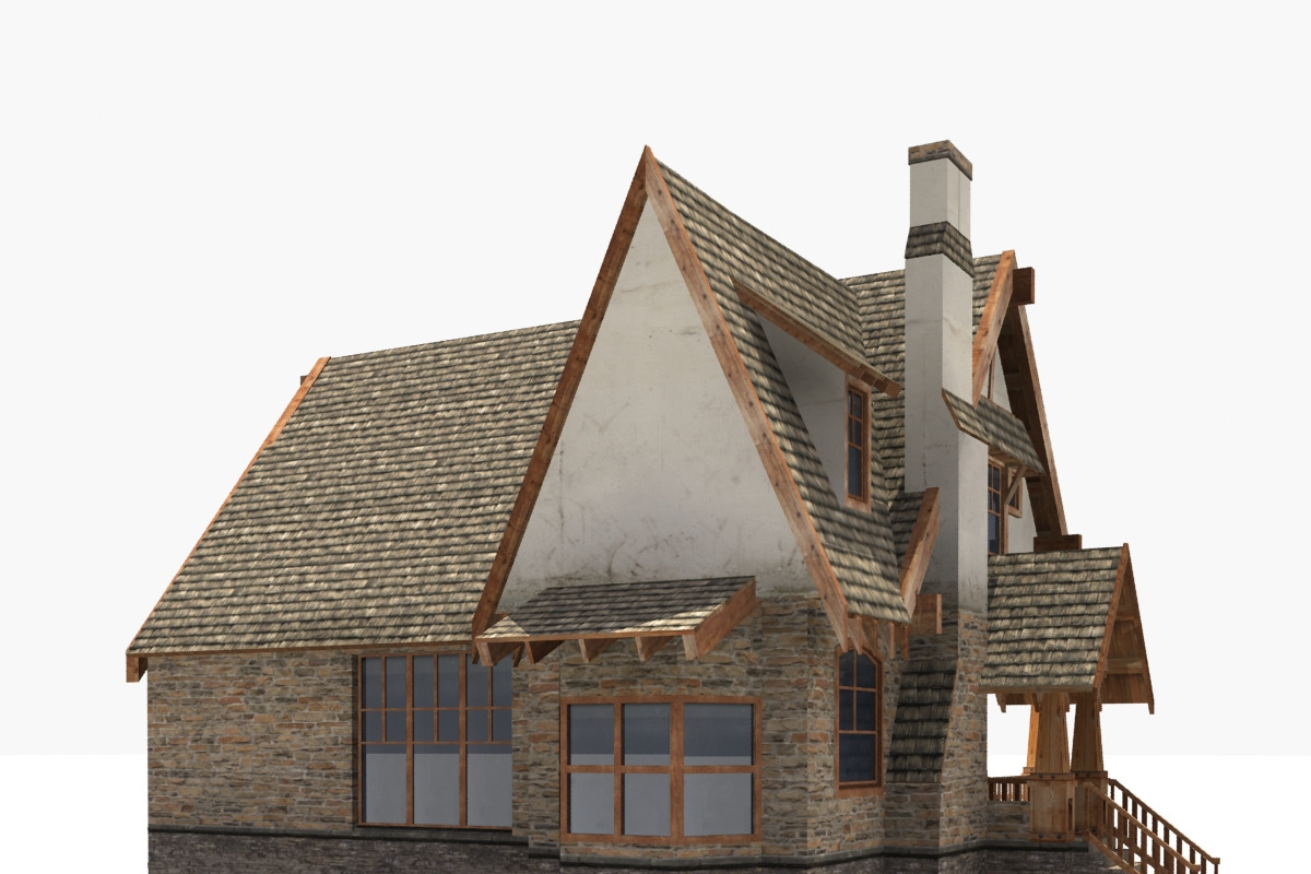 Low Poly House, an Architecture 3D Model by Daniel Mikulik
