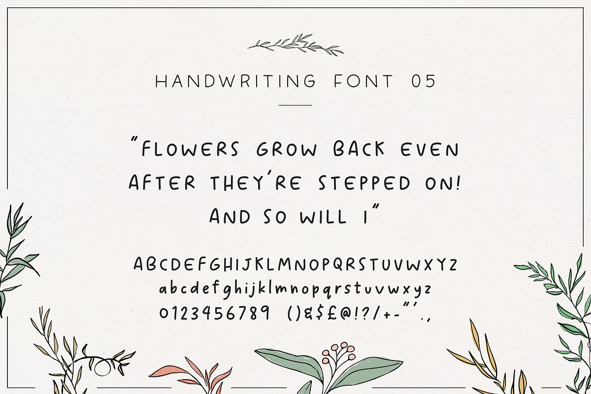 The Handwriting Font Bundle, a Sans Serif Font by Salt & Pepper Designs ...