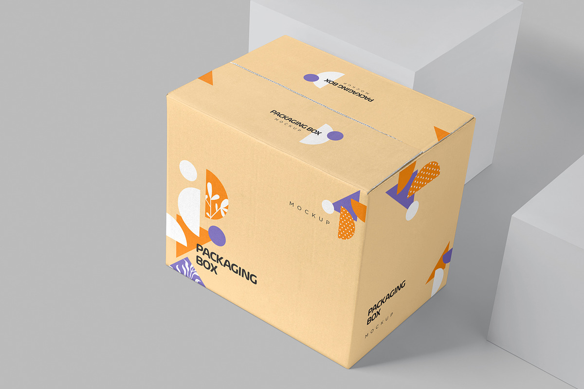 7 Packaging Box Mockups, a Packaging Mockup by DesignNeutrons