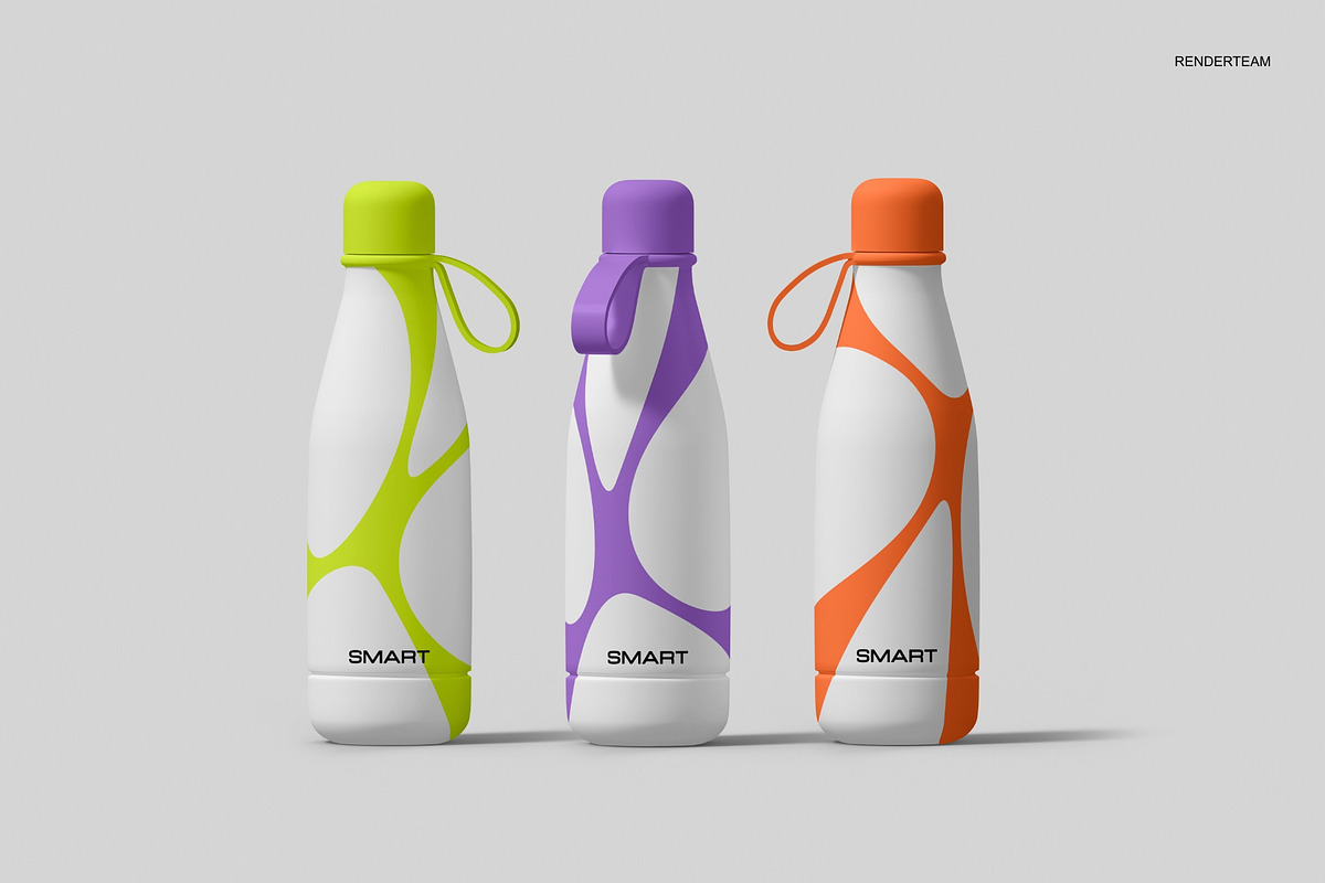 Tube and Bottle Mockup Set (8 PSD)