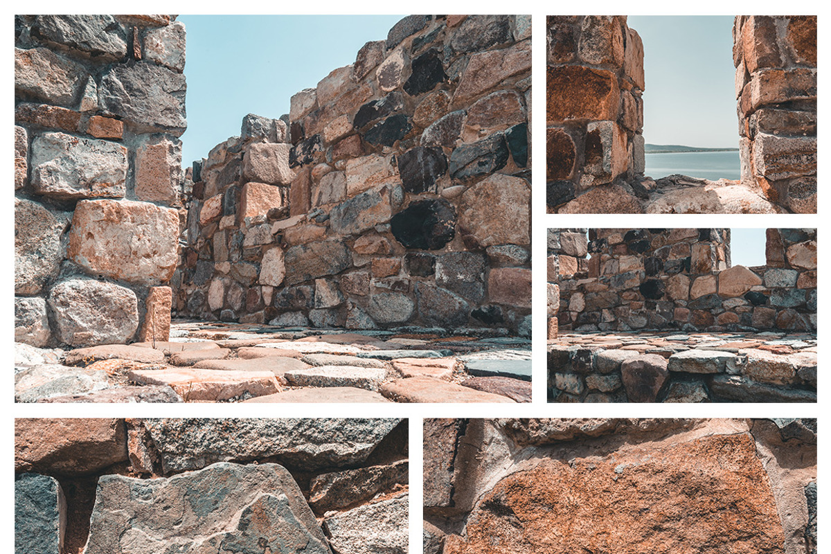 Fortress wall - stone textures, a Texture Graphic by outlinez