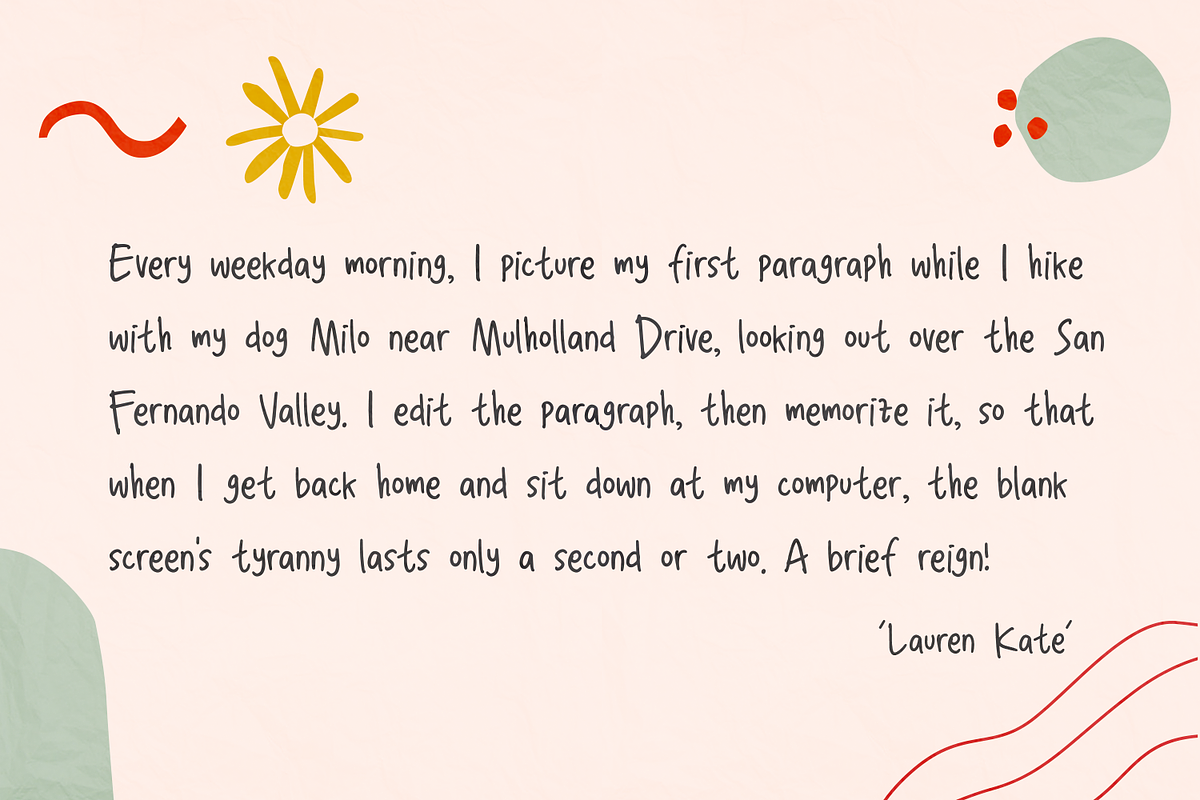 Rosemarie is a modern handwritten font