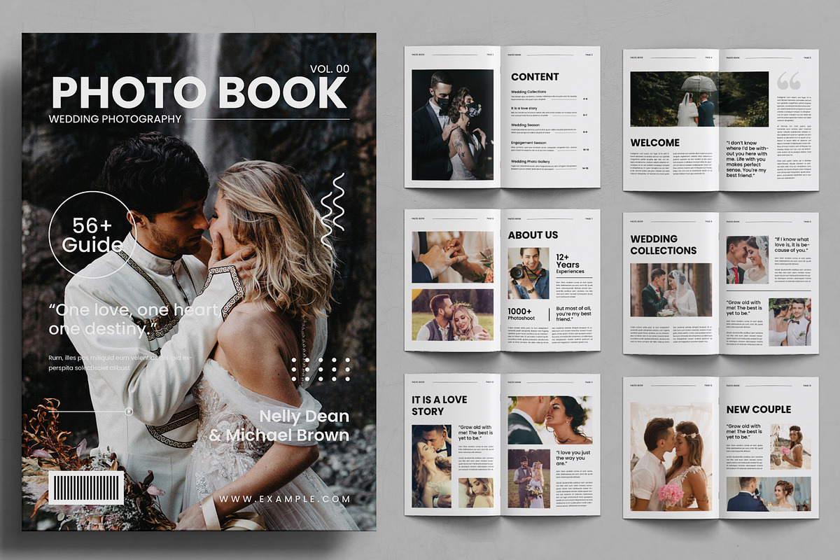 Wedding Photo Book Template