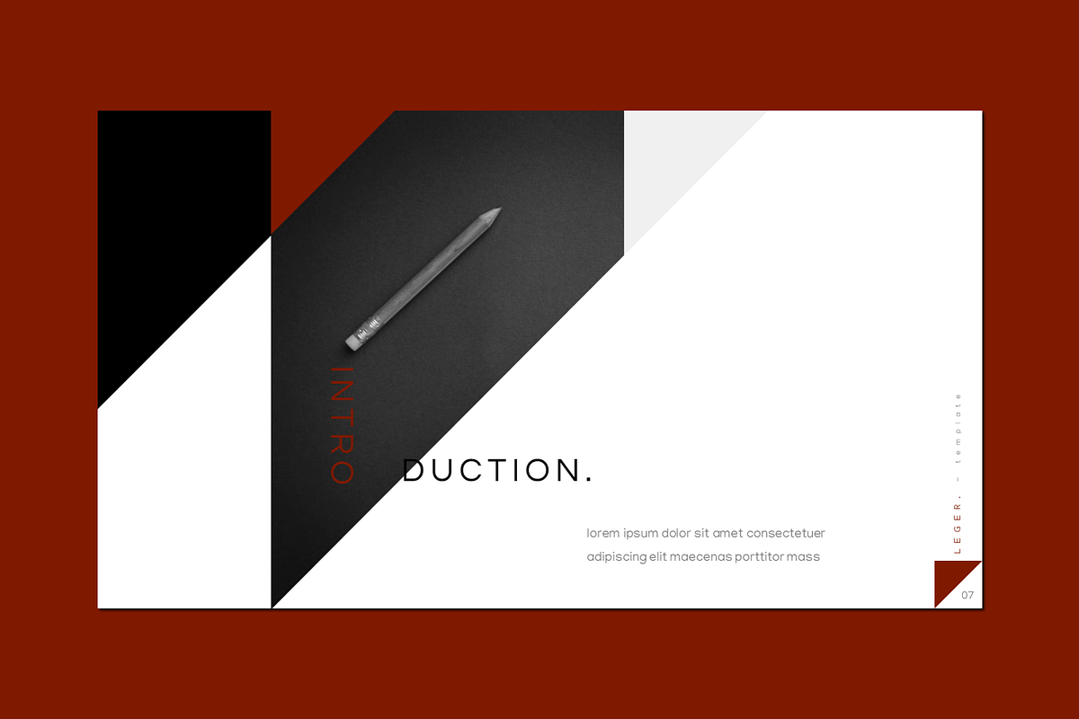 Leger - Minimal Powerpoint Template, a Presentation Template by deasign