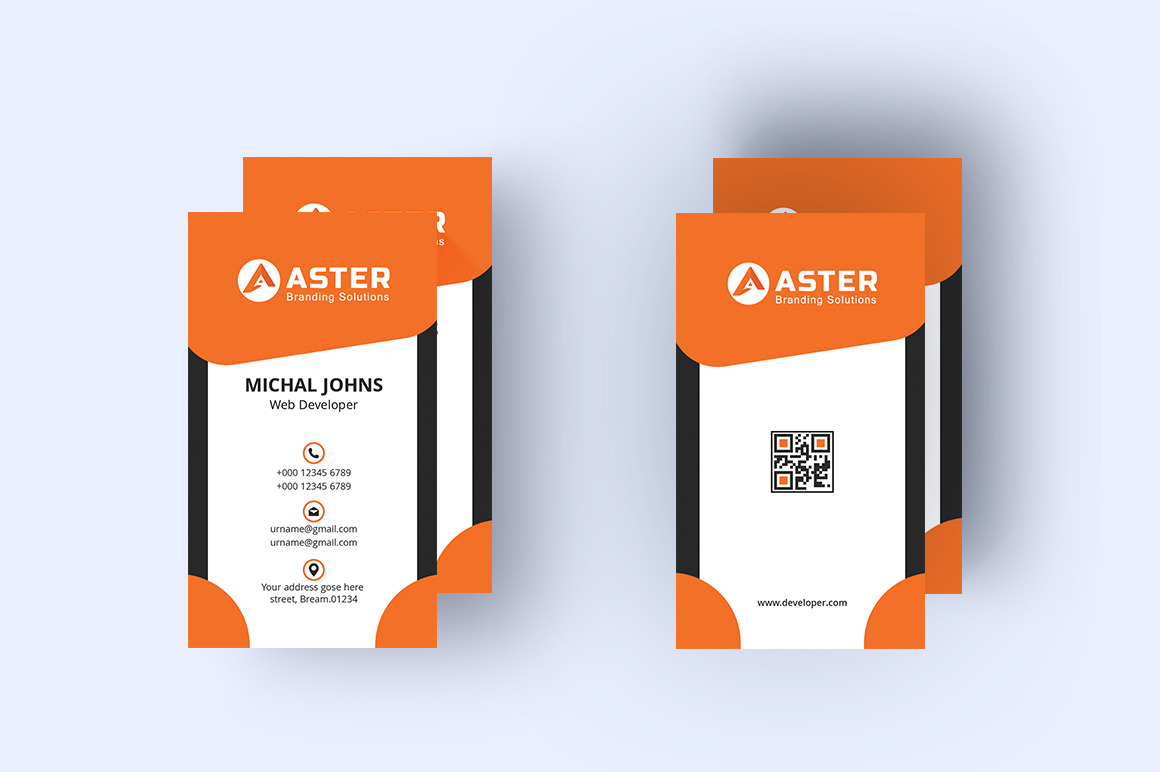 Business Card, a Business Card Template by UI_Expert