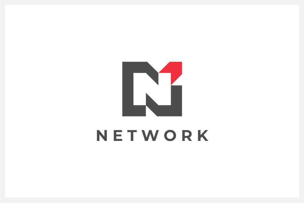 Network - Letter N Logo Template, a Branding & Logo Template by yopie