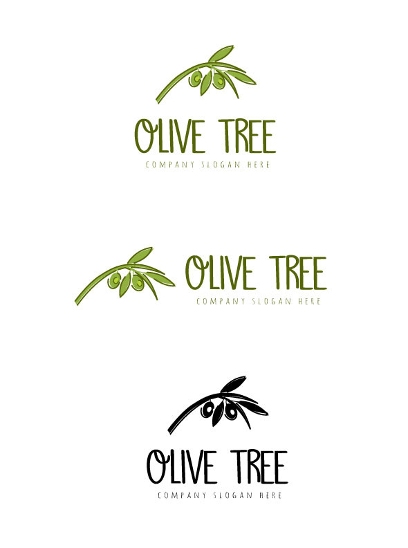 Olive Tree Logo, a Branding & Logo Template by Mariyana | Creative Market