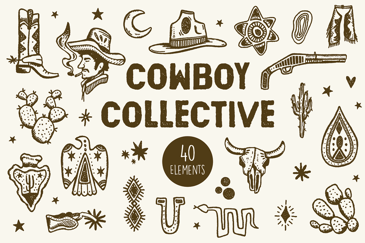Cowboy Collective Graphics, an Animal Illustration by cmfgraphics