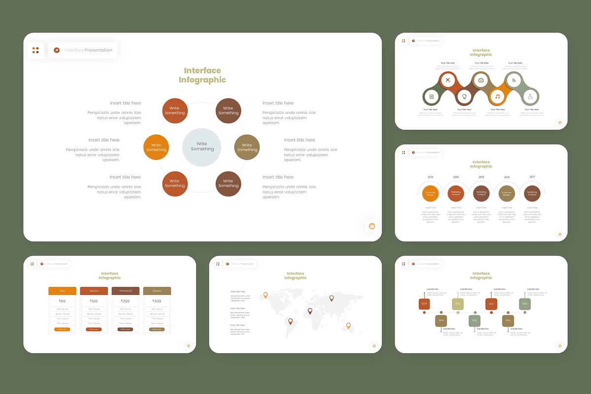 Interface Powerpoint, a Presentation Template by NecrolitSlide ...