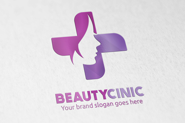 Beauty Clinic Logo, a Branding & Logo Template by WheelieMonkey