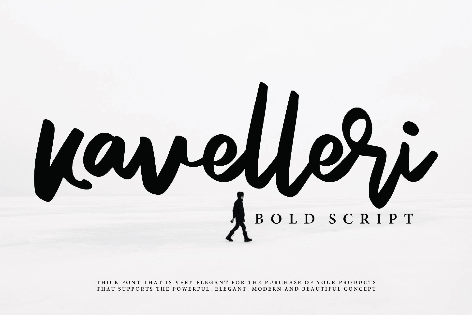 Kavelleri - Brush Font, a Script Font by KAZ by IanMikraz Studio ...