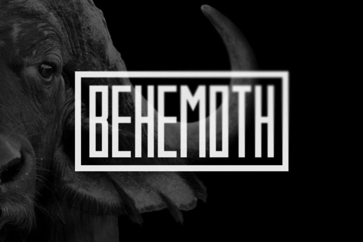 Behemoth Typeface, a Font by Tugcu Design Co.