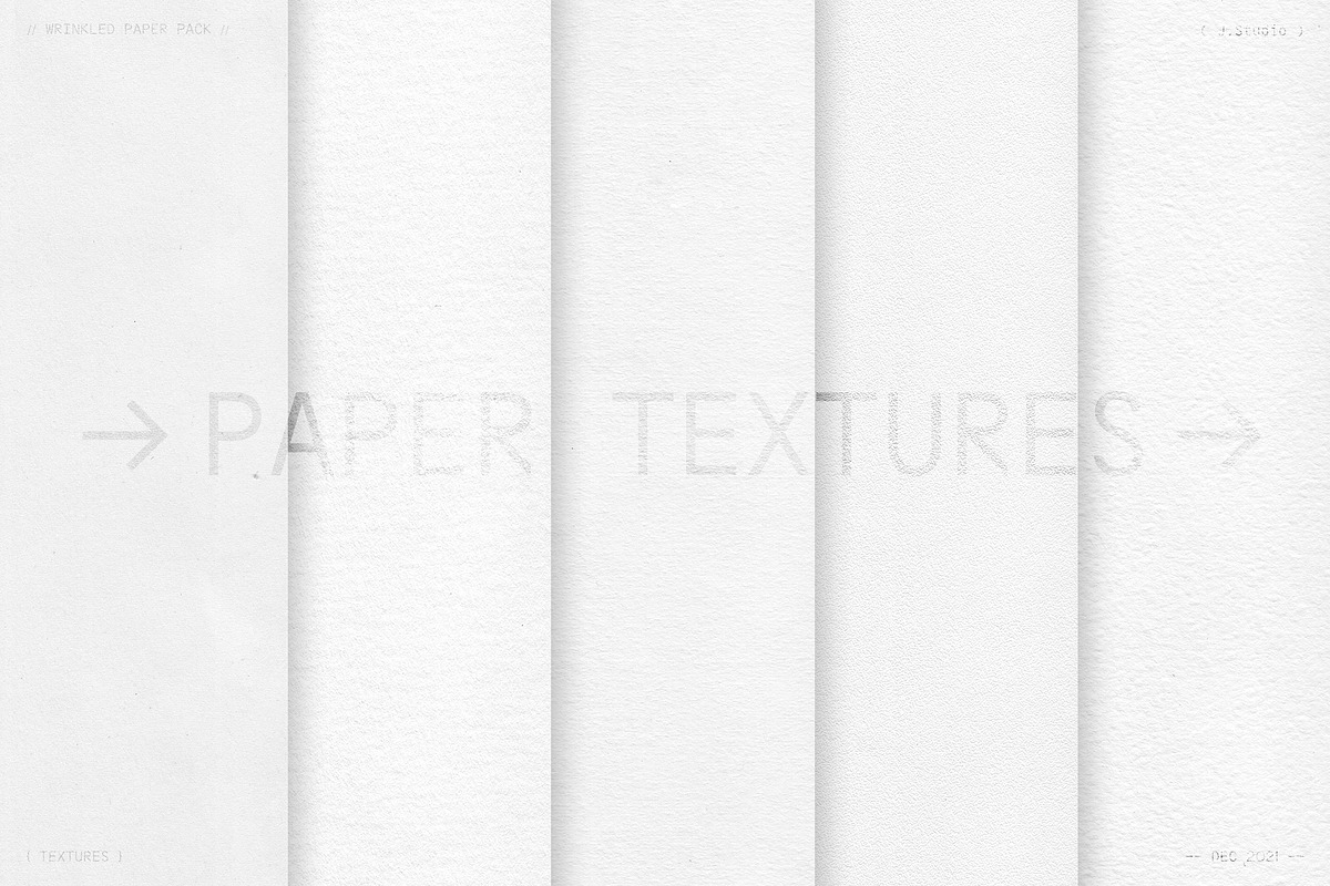 Wrinkled Paper Pack – 70+ PNG Files, a Texture Graphic by J.Studio