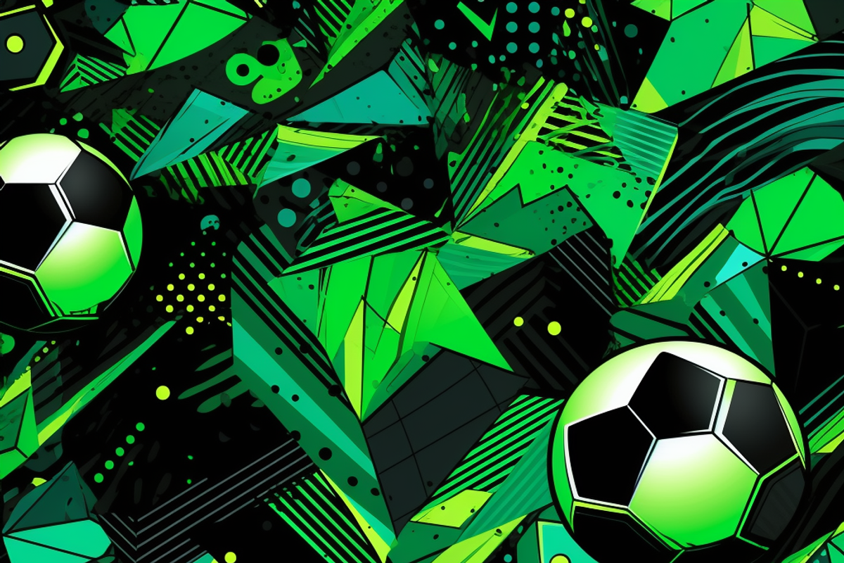 Soccer Seamless Pattern