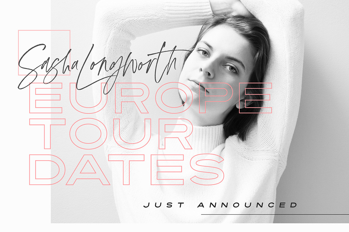 Ultra System Sans & Script, a Sans Serif Font by Sam Parrett