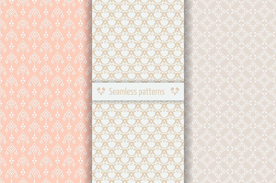 Set of seamless patterns, a Pattern Graphic by pattern shop