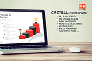 Castell Powerpoint Template, a Presentation Template by DesignCorner