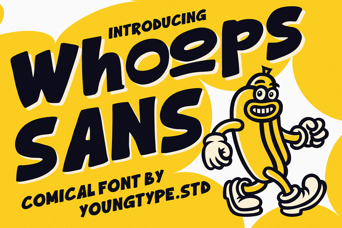 Whoops Sans - Handwritten Font