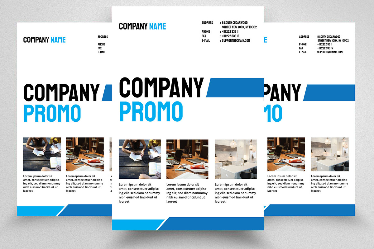 Business Promotion Flyer, a Flyer Template by PenciGraphics