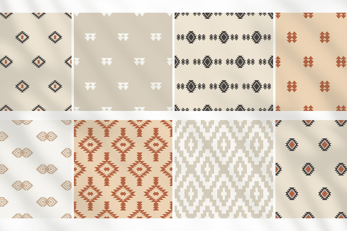 30 Minimal Southwestern Patterns, a Pattern Graphic by Katrinelly