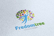 Freedom Tree, a Branding & Logo Template by Vectorwins Premium Shop