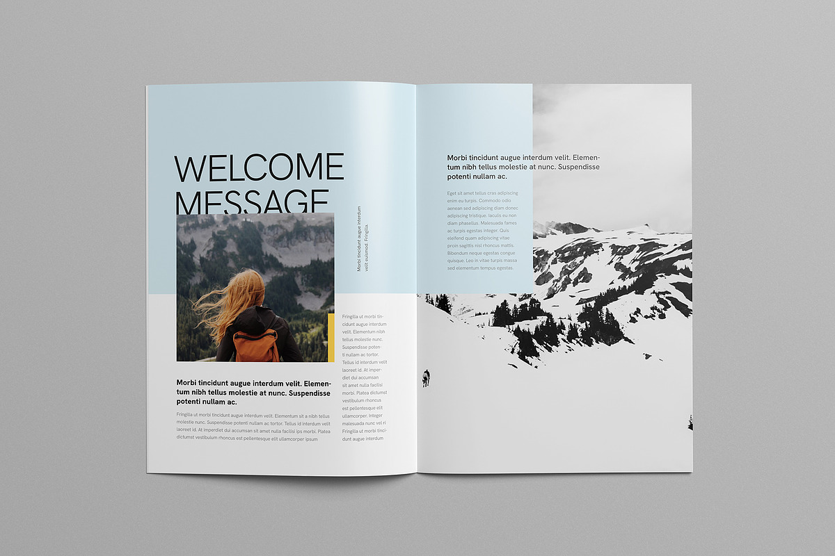 Travel Magazine | CANVA & INDD, a Magazine Template by Pixelpick