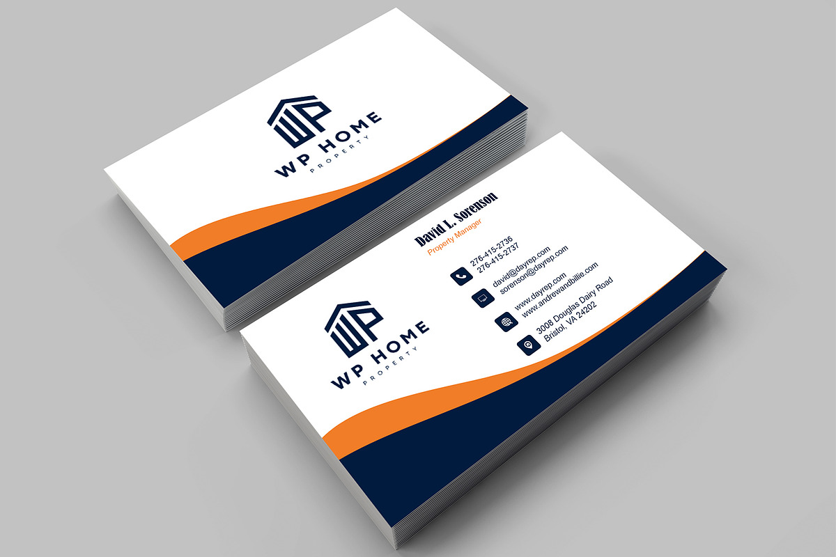 Print Ready Business Card PSD