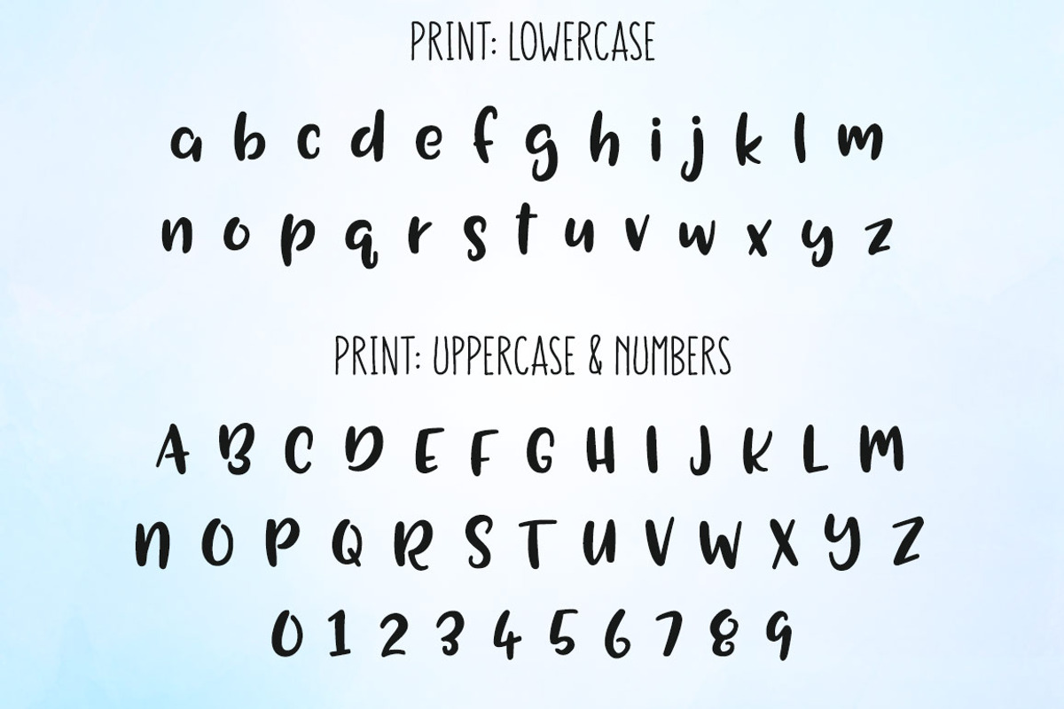 Tingler duo - two handwritten fonts, a Script Font by Missy Meyer