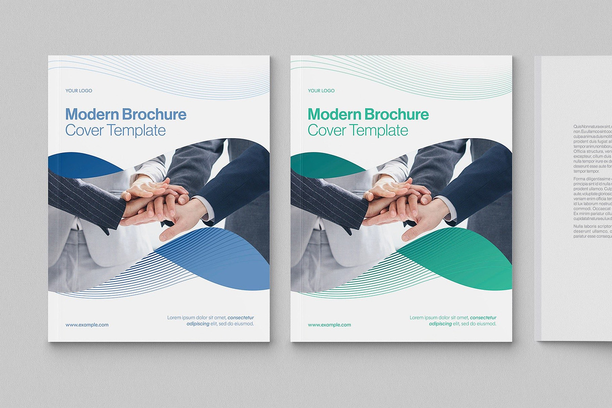 Brochure Cover Template, a Brochure Template by BrandPacks