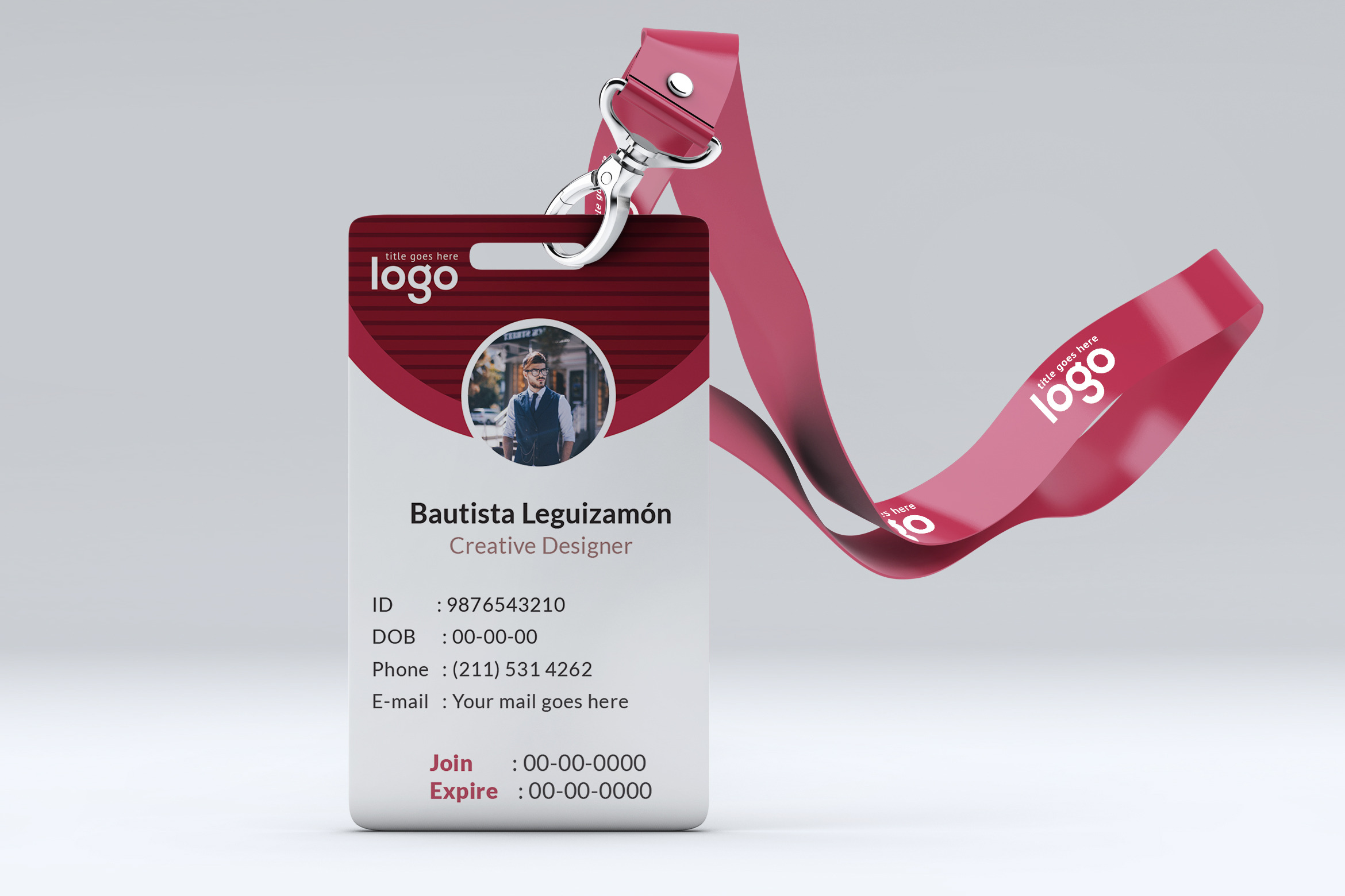 Creative ID Card, a Stationery Template by ZAAS | Creative Market