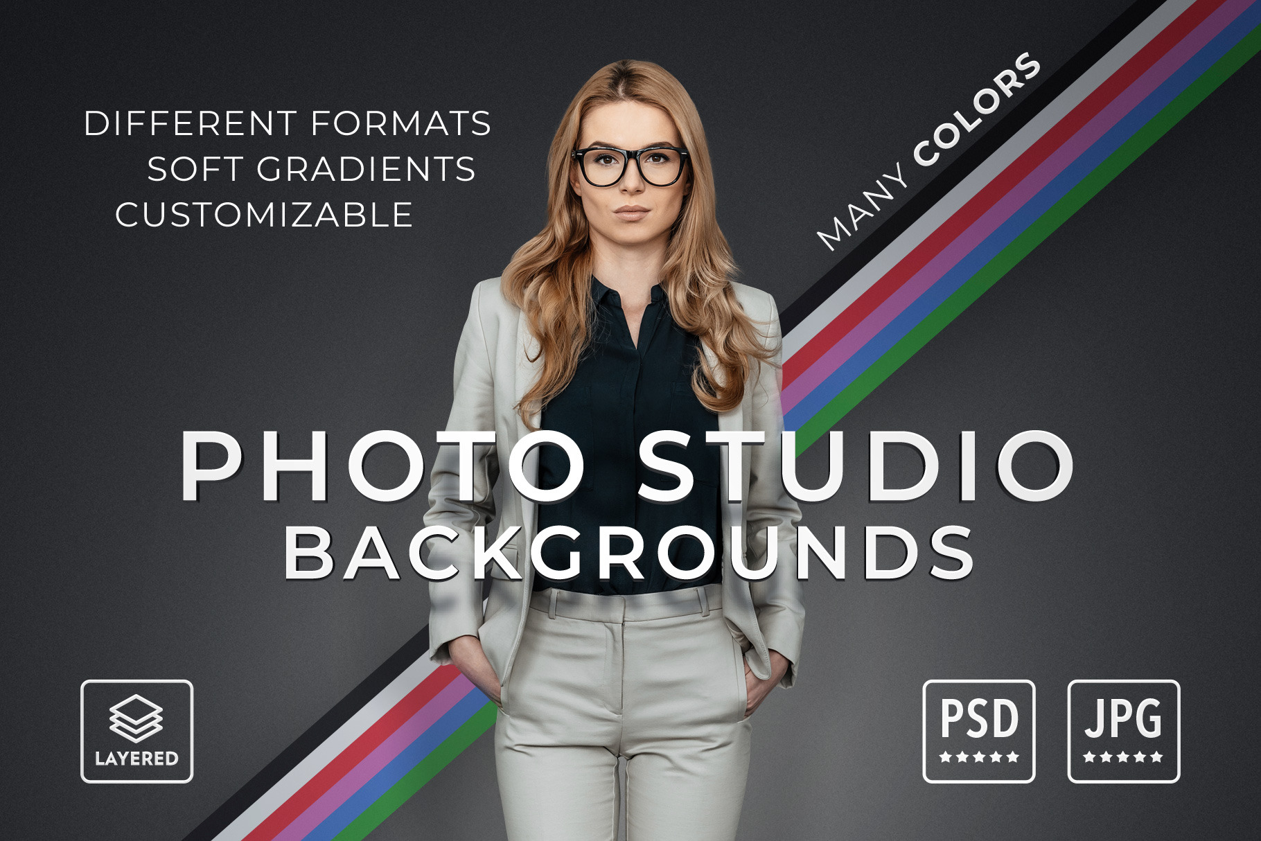 Clean Photo Studio Backgrounds, a Texture Graphic by FEINGOLD