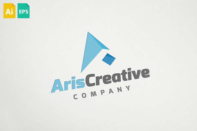 Aris Creative Logo, a Branding & Logo Template by Schneider Design Store