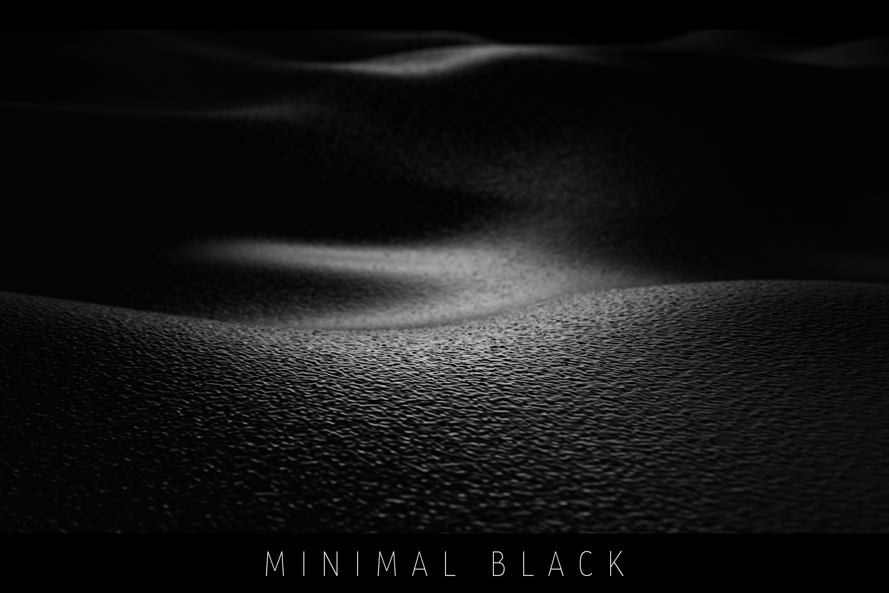 Minimal Black Waves, a Texture Graphic by GarryKillian