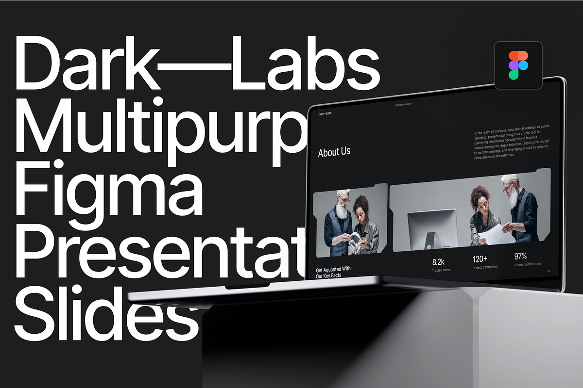 Dark—Labs / Figma Presentation, a Presentation Template by Natural.Twenty