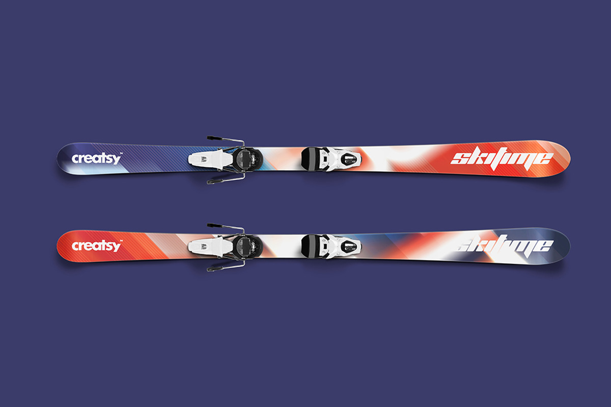 Ski Mockup, a Product Mockup by Creatsy